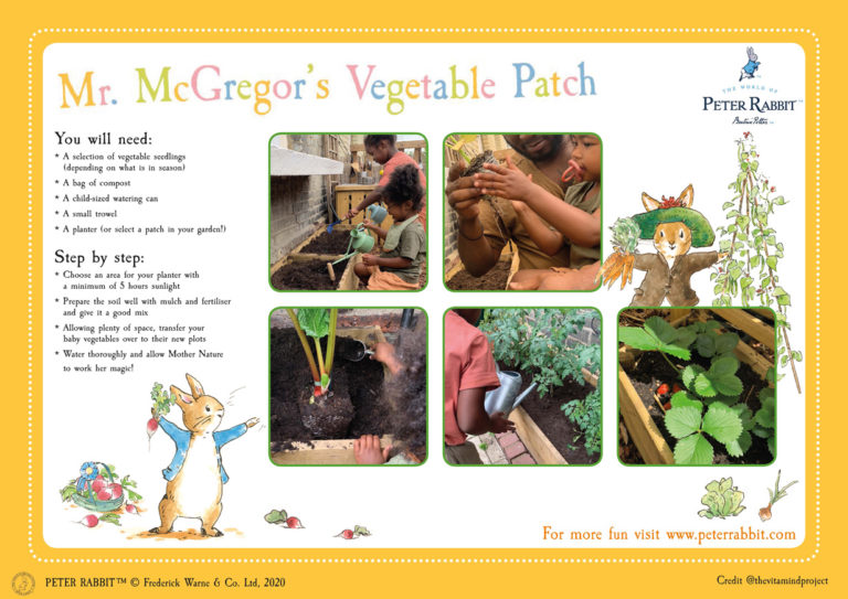 Mr. McGregor's Vegetable Patch - Peter Rabbit