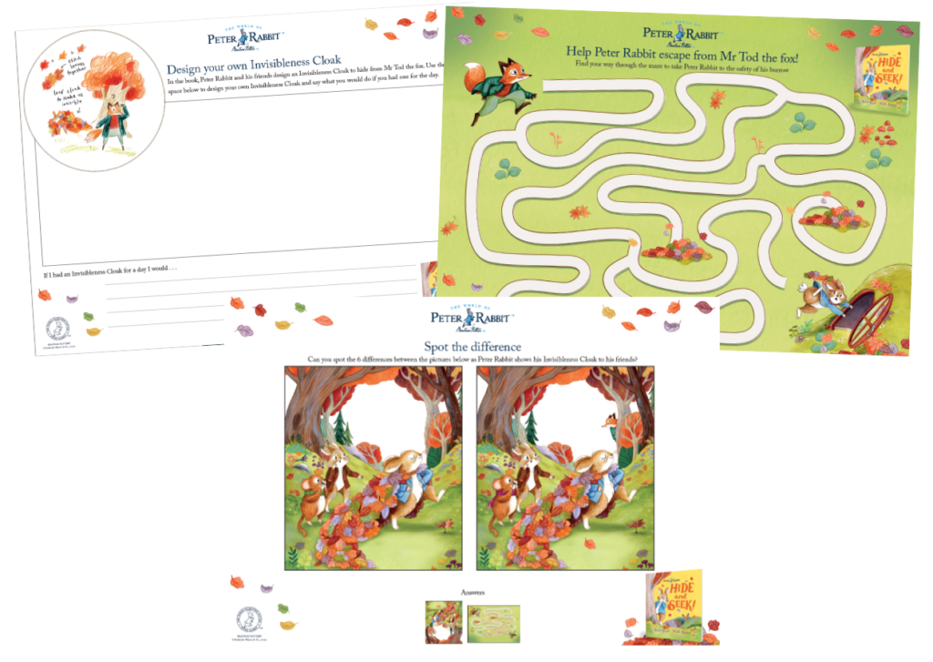 Hide and Seek - Peter Rabbit